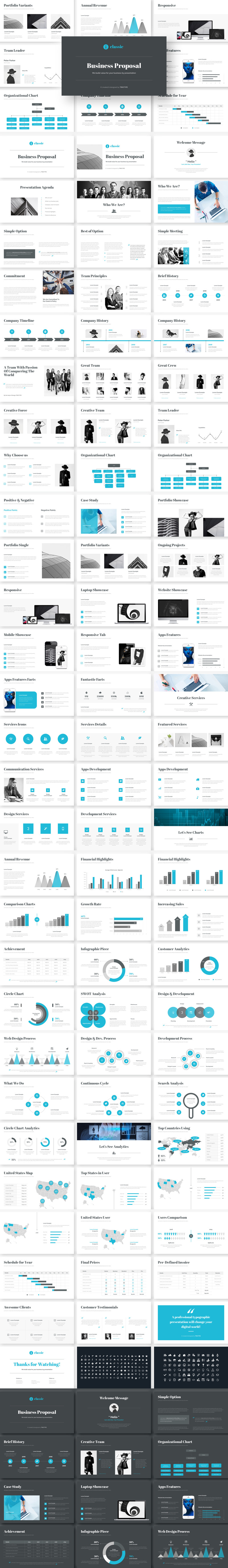 Business Proposal Keynote Template Templatemonster